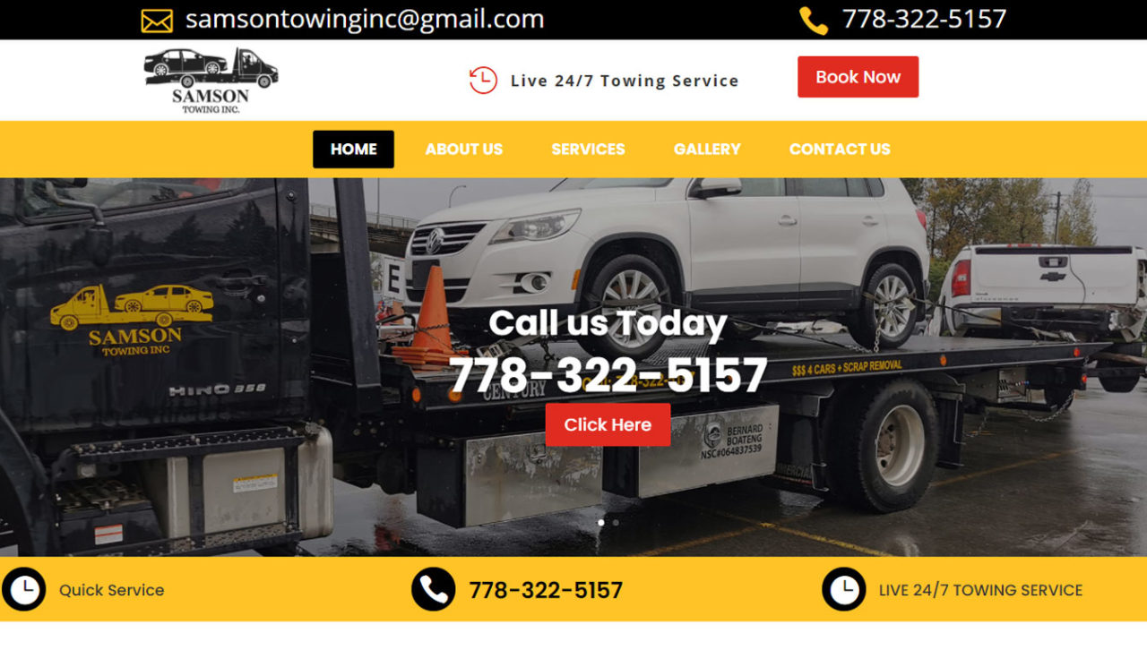 Samson Towing - Technoz Software